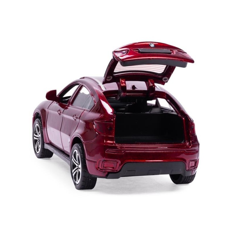 Masina BMW X6 cu usi, capota, portbagaj mobile, lumini faruri si ...